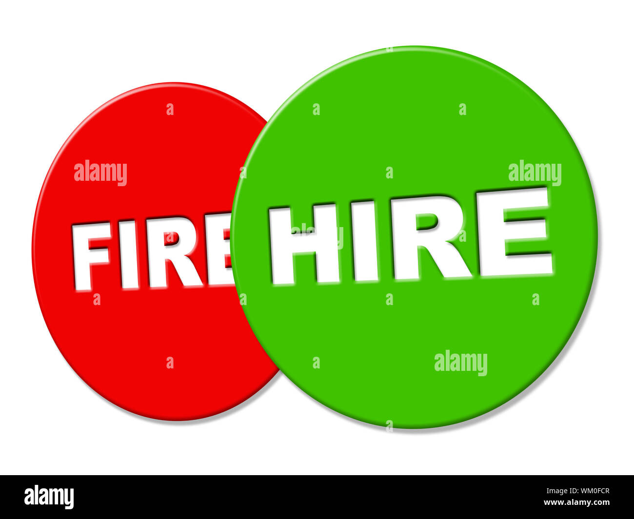 Job hiring sign Cut Out Stock Images & Pictures - Alamy