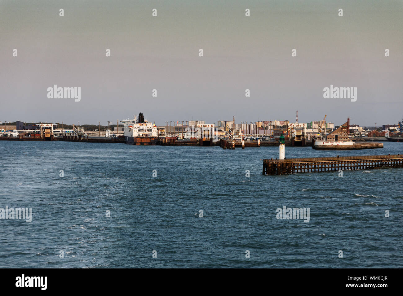 The port of Calais in France Stock Photo - Alamy