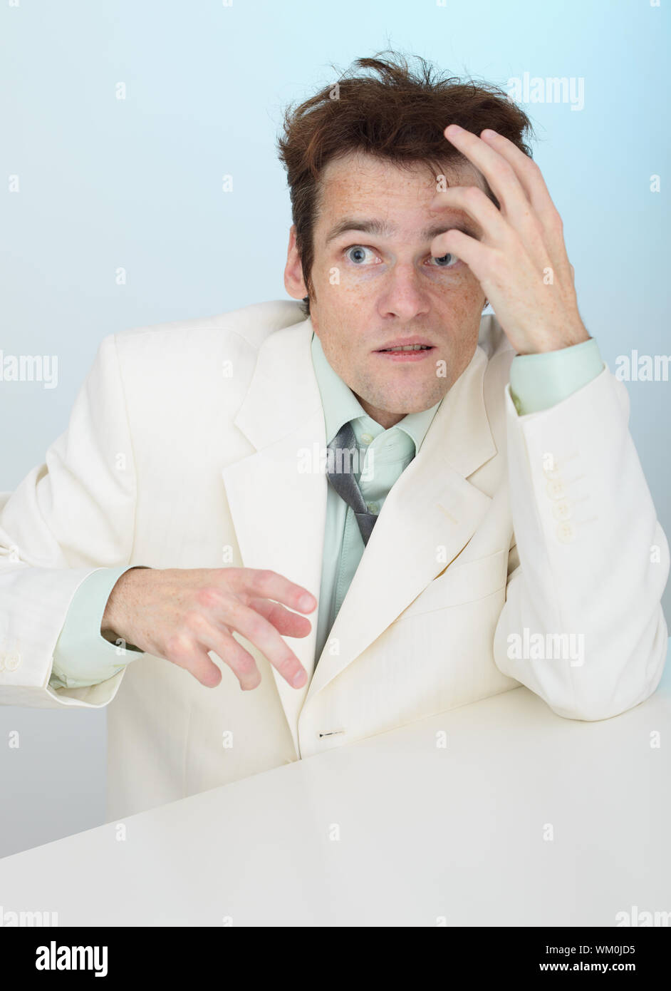 Dishevelled person hi-res stock photography and images - Alamy