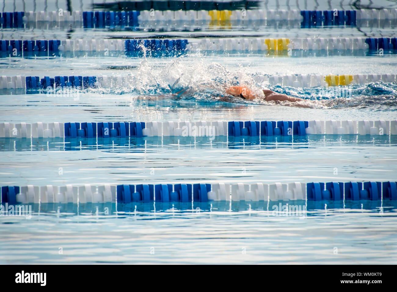 Swimming markers hi-res stock photography and images - Alamy