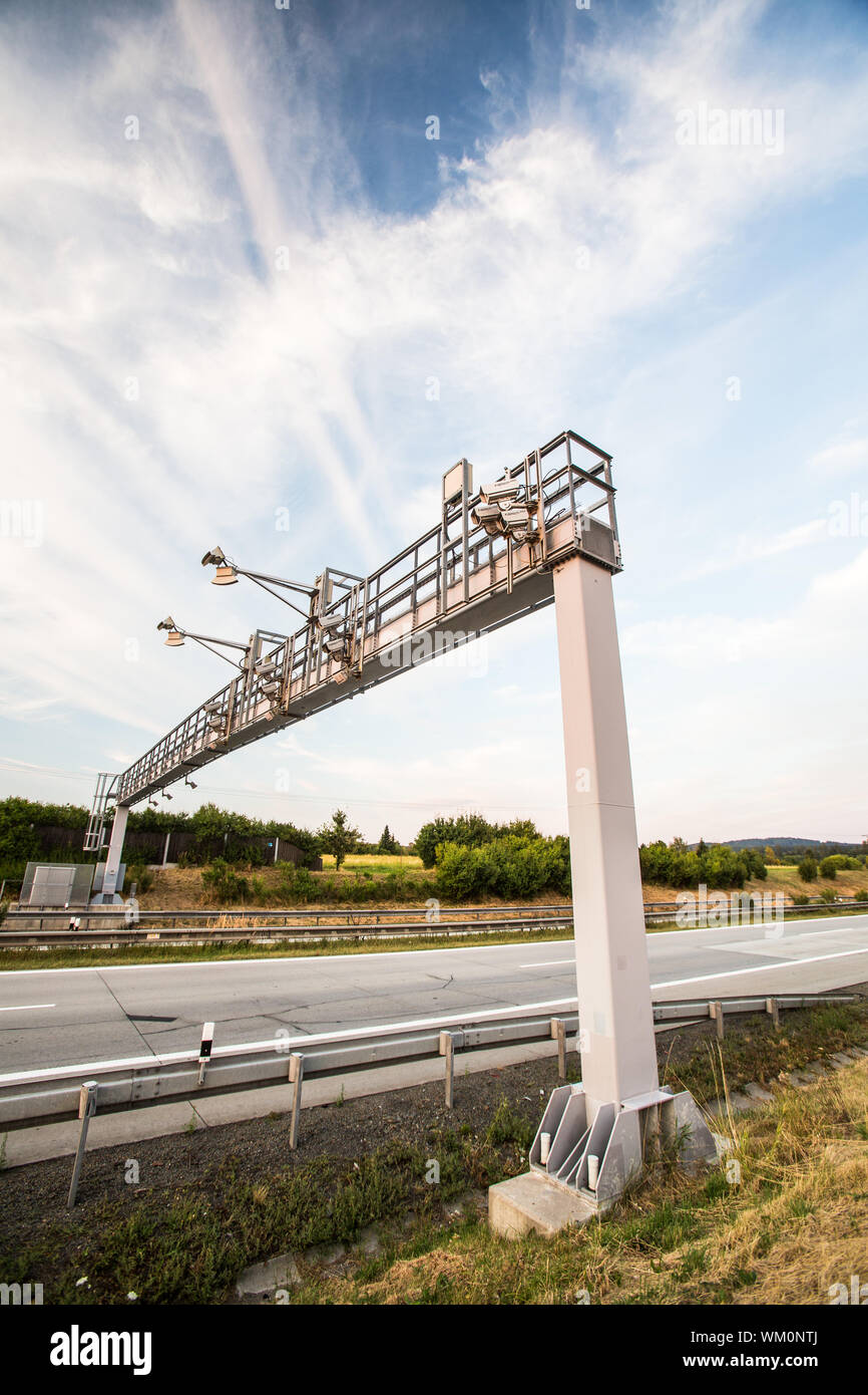 Toll Gate Lorry High Resolution Stock Photography and Images - Alamy