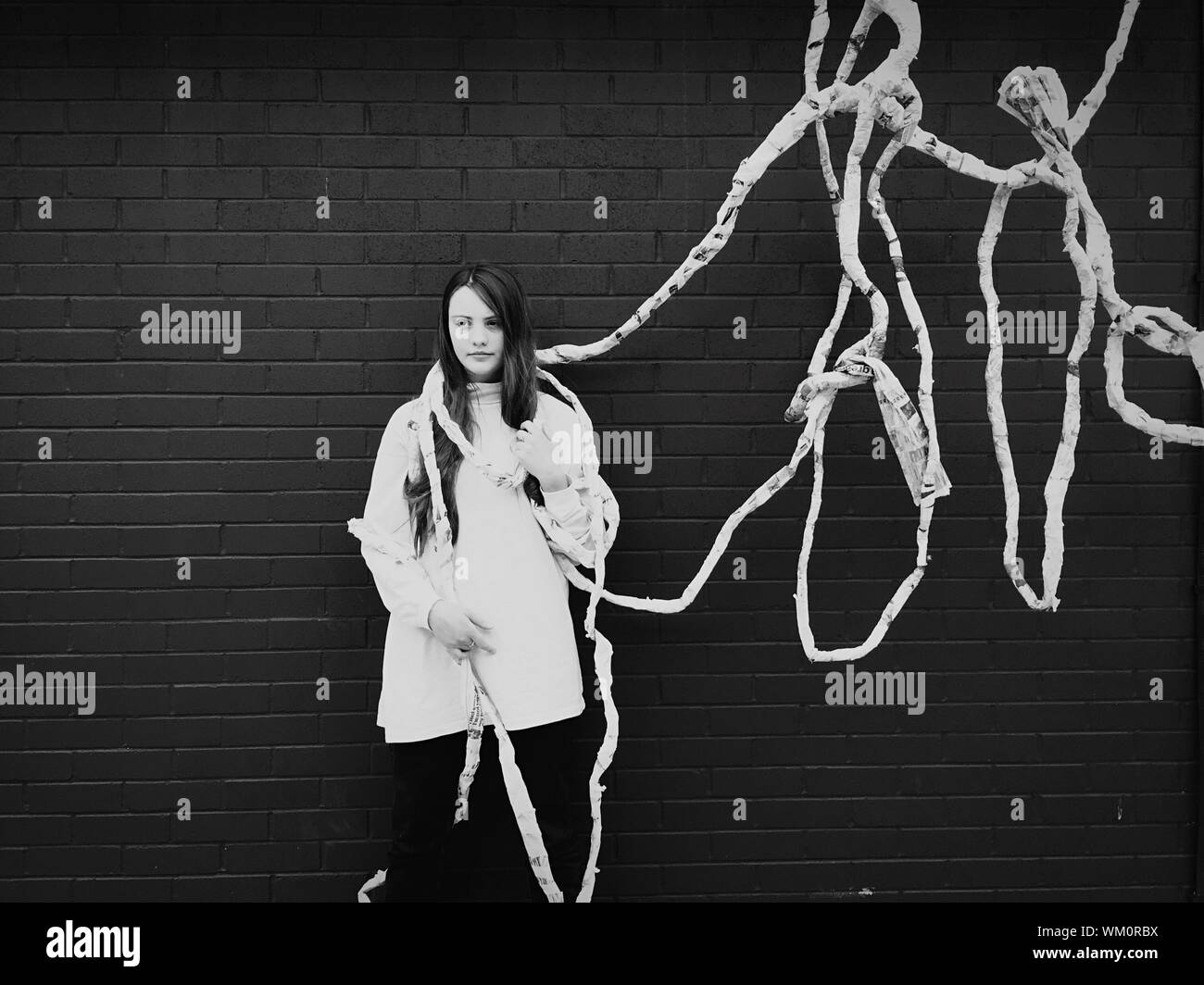 Woman ropes hi-res stock photography and images - Alamy