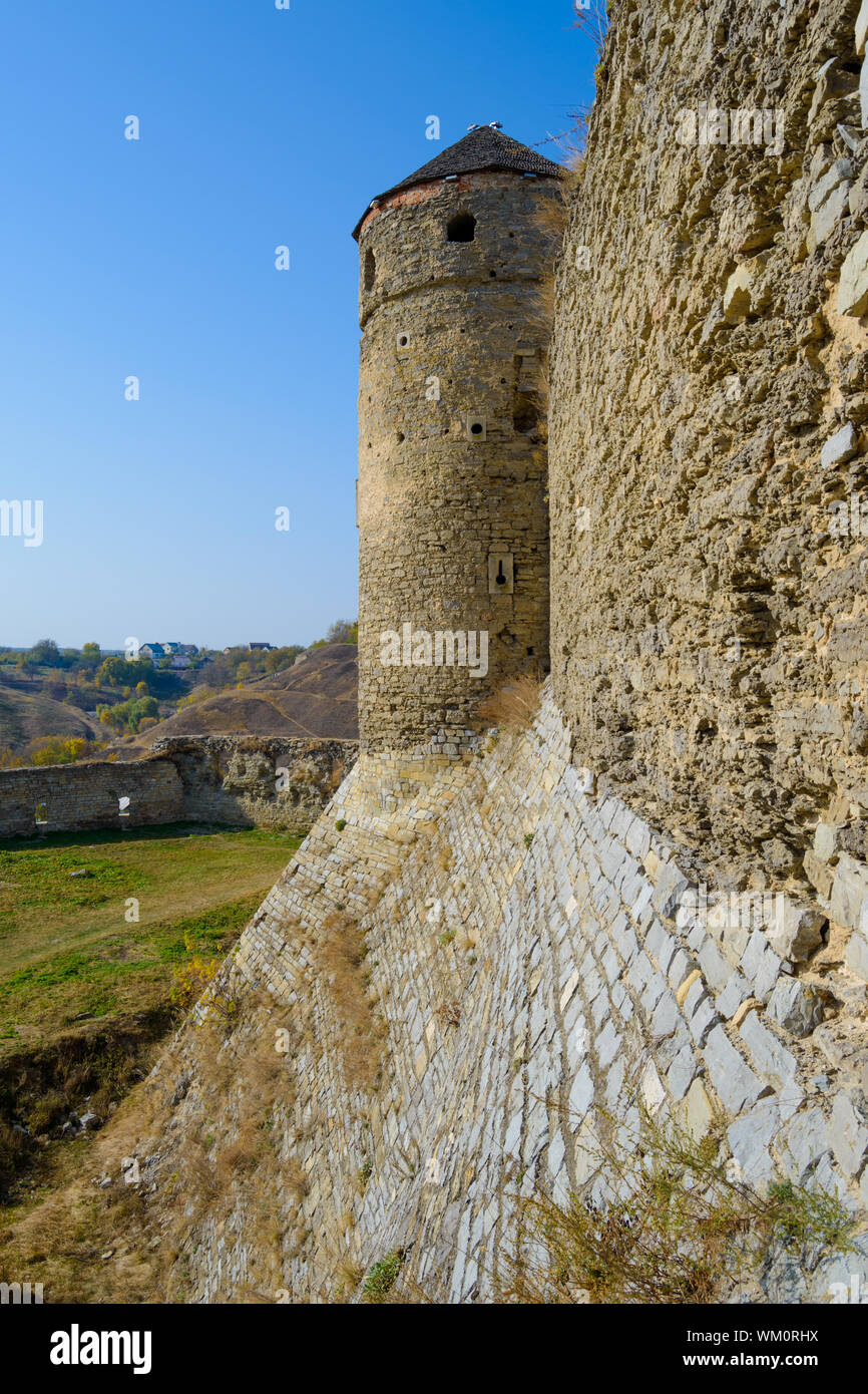 Old Fortress in the Ancient City of Kamyanets-Podilsky, Ukraine Stock ...