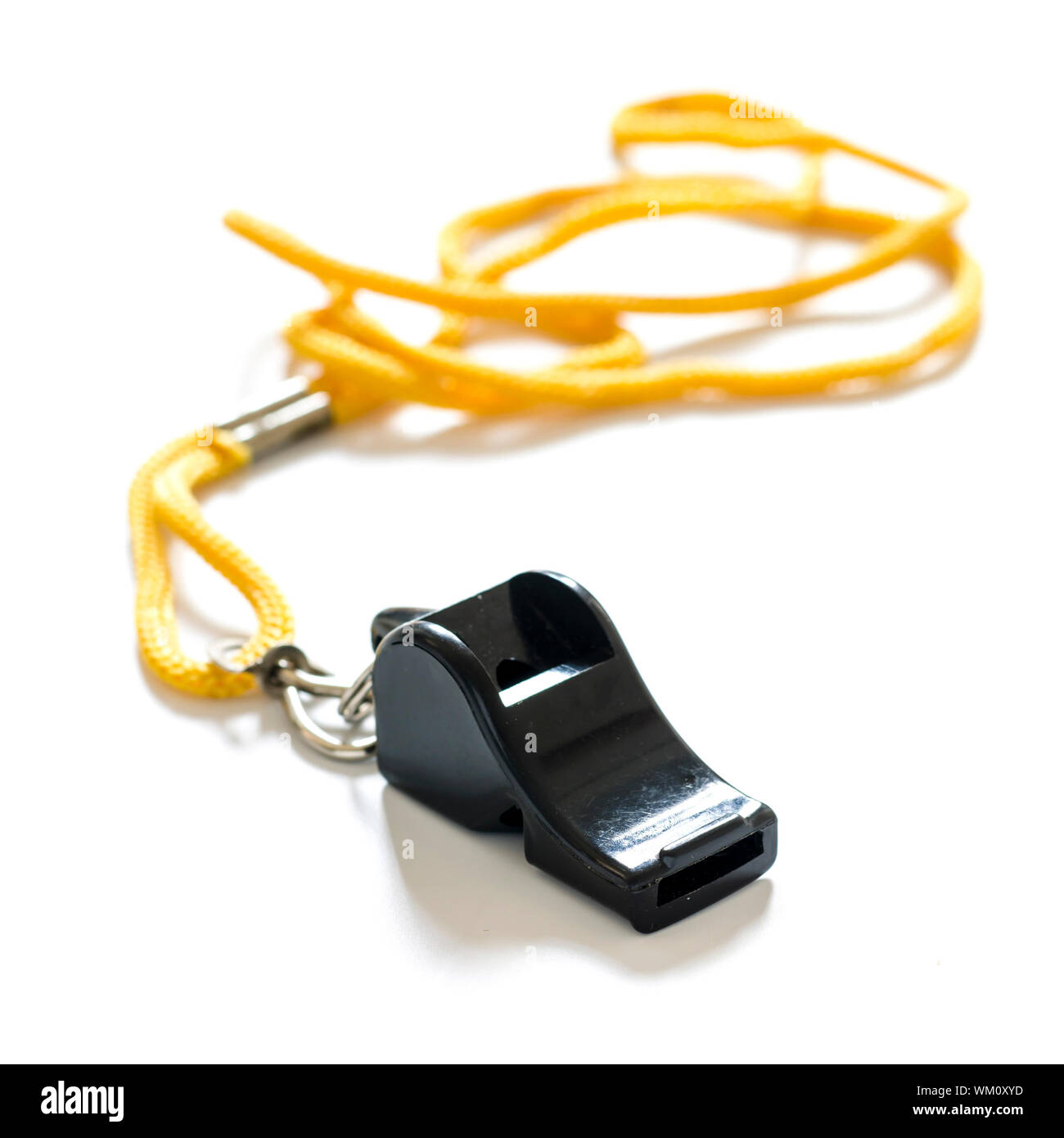 whistle on a white background Stock Photo - Alamy