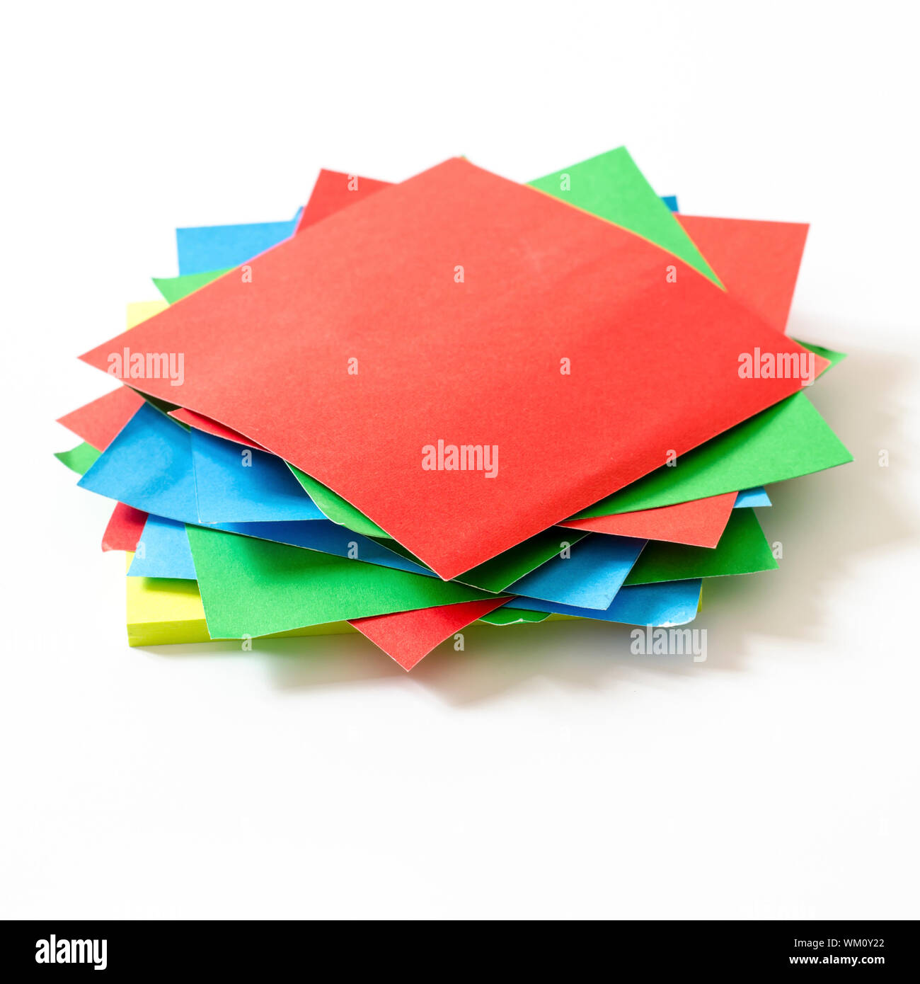 group of paper note Stock Photo - Alamy