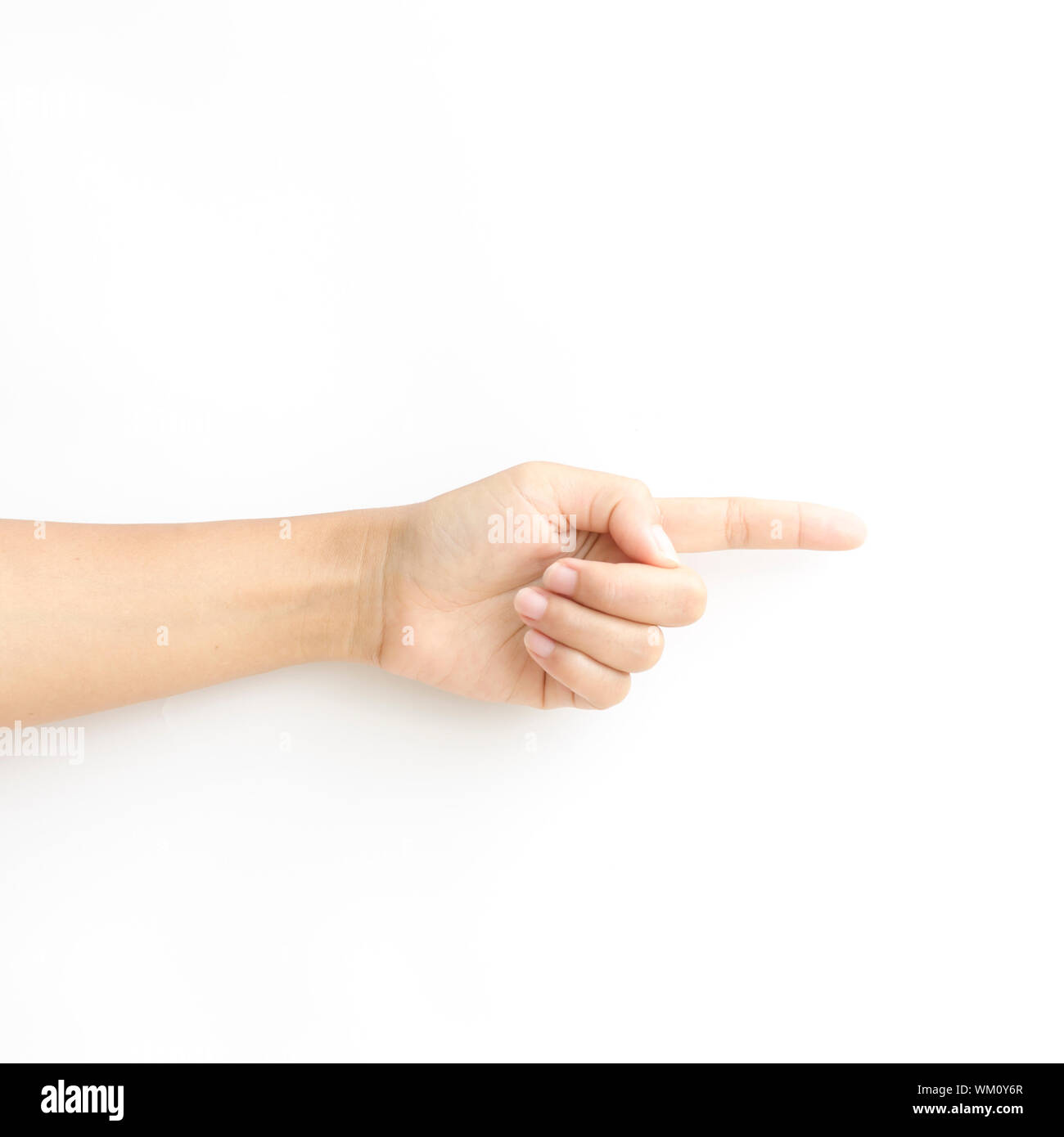 Woman hands hold sign Stock Photo - Alamy
