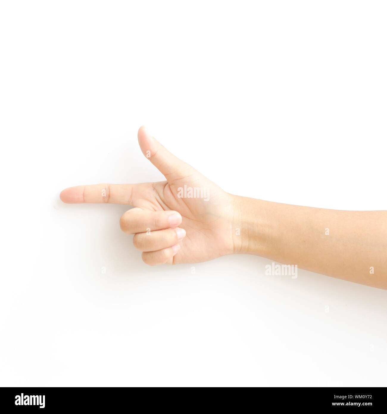 Woman hands hold sign Stock Photo - Alamy