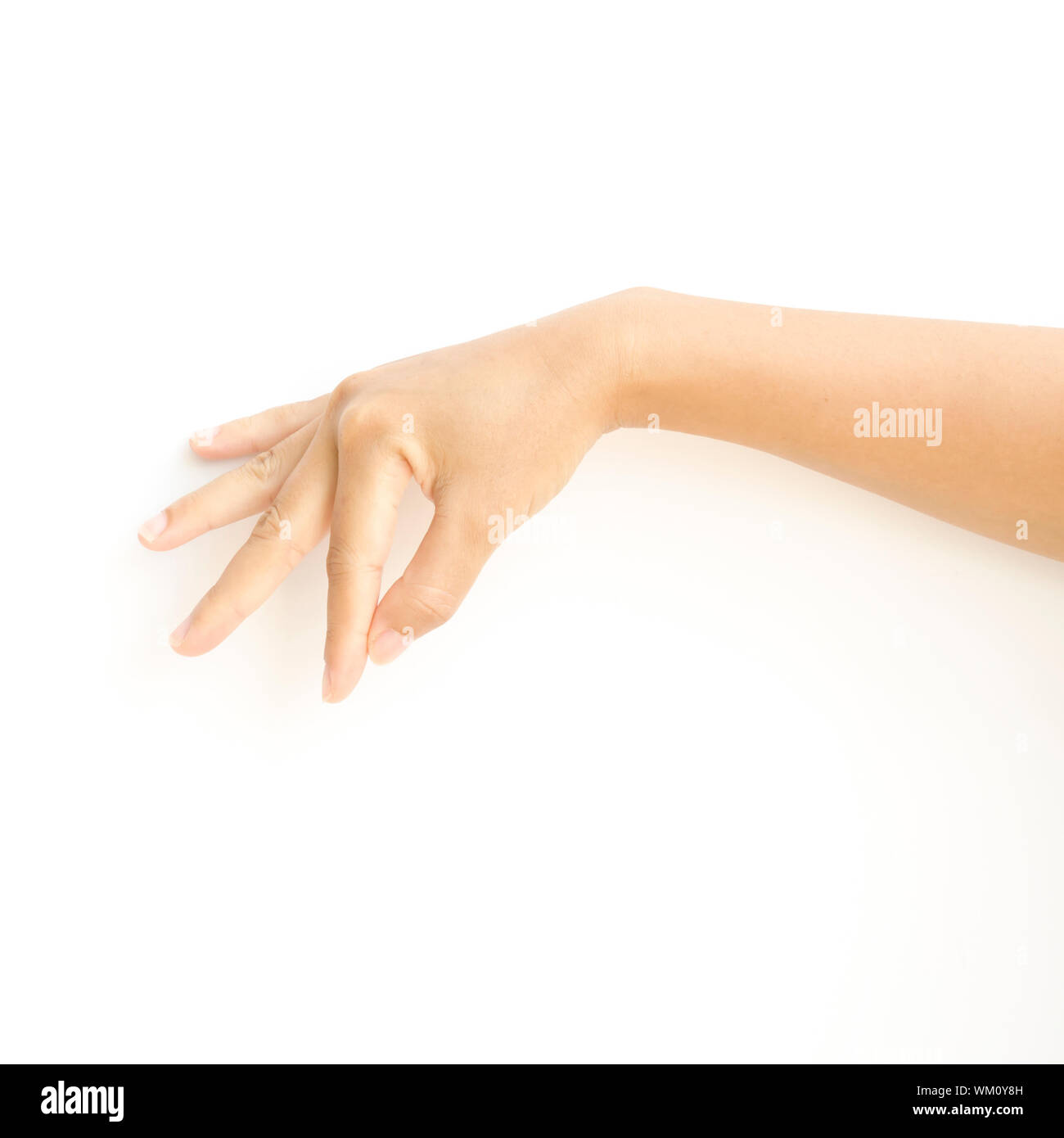 Woman hands hold sign Stock Photo - Alamy