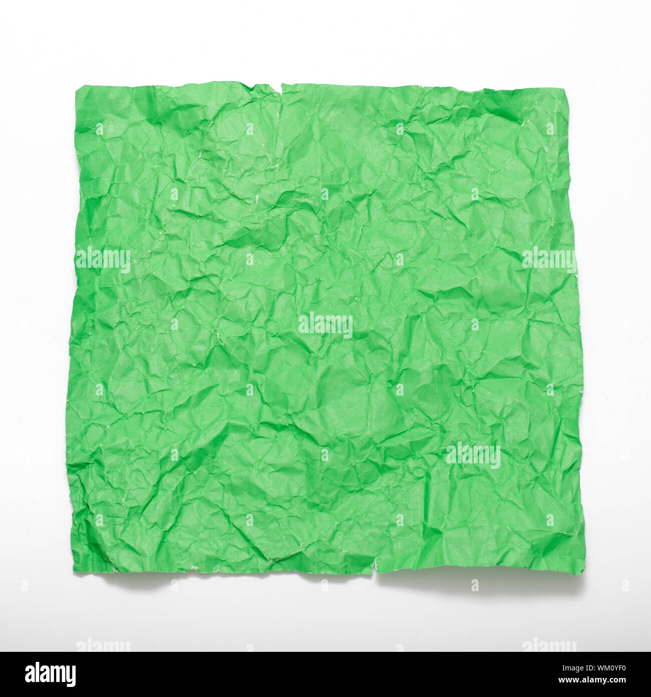texture of wrinkled green paper background Stock Photo - Alamy
