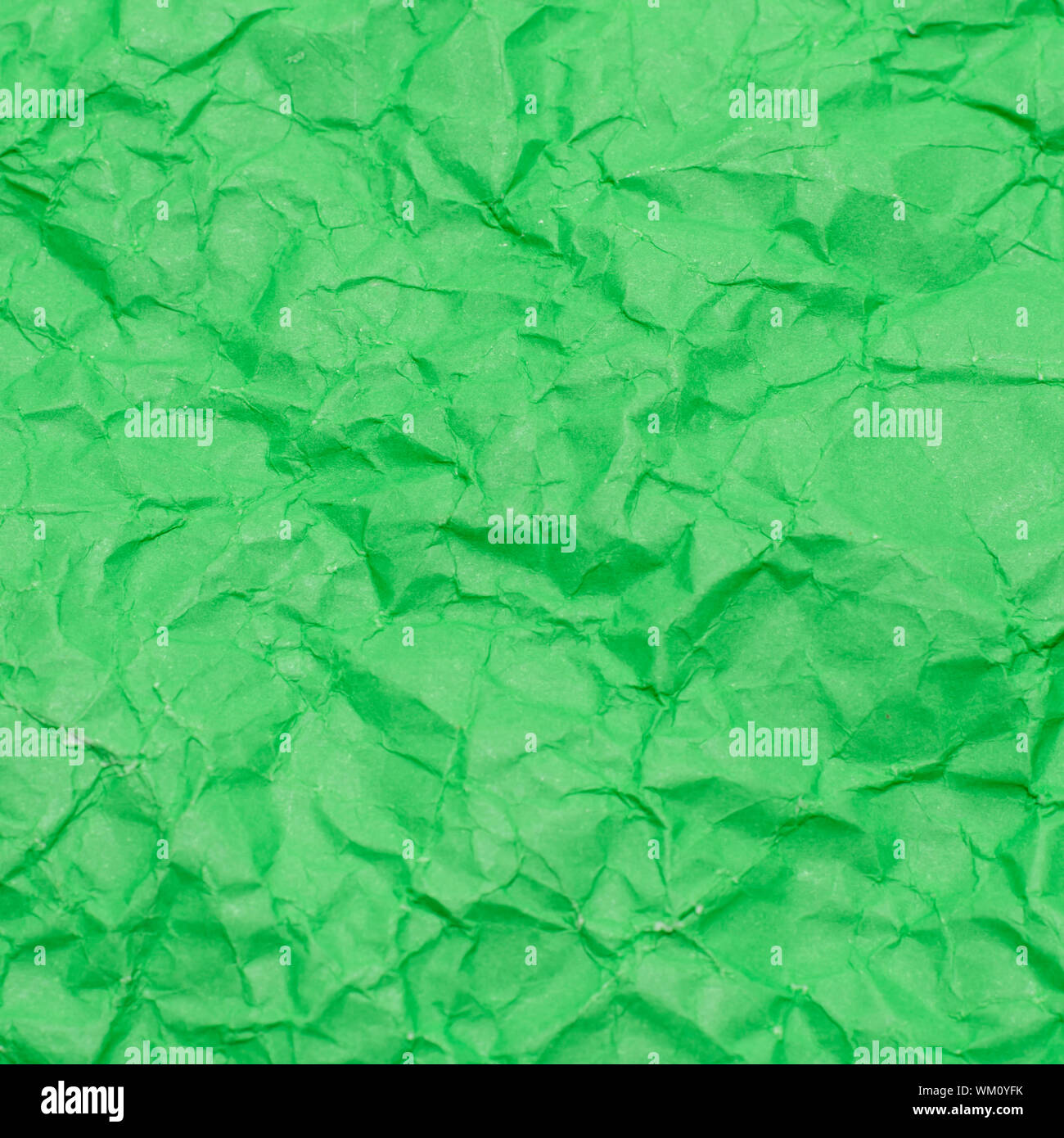 texture of wrinkled green paper background Stock Photo - Alamy