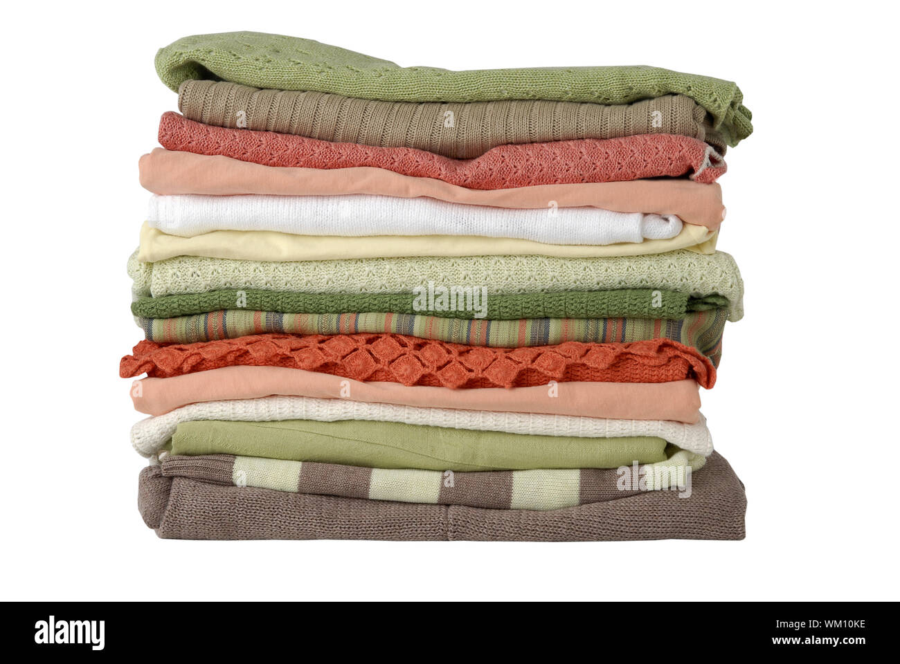 Stack Of Folded Laundry