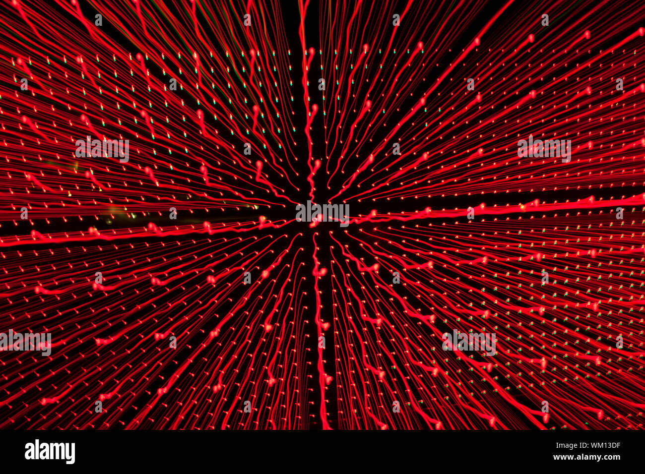Abstract red digital 3d chaotic hi-res stock photography and images - Alamy