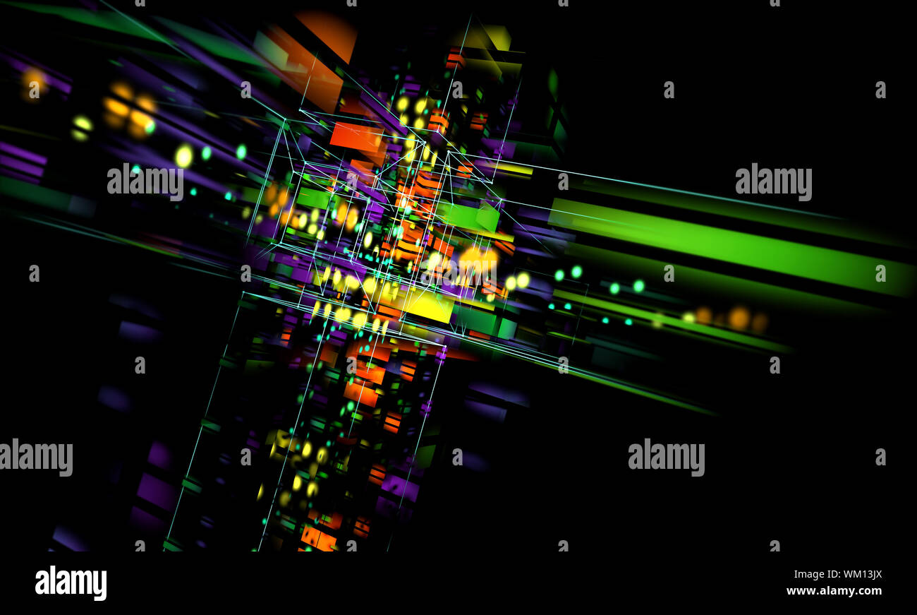 Abstract technology background,Square shapes and geometric forms Stock ...