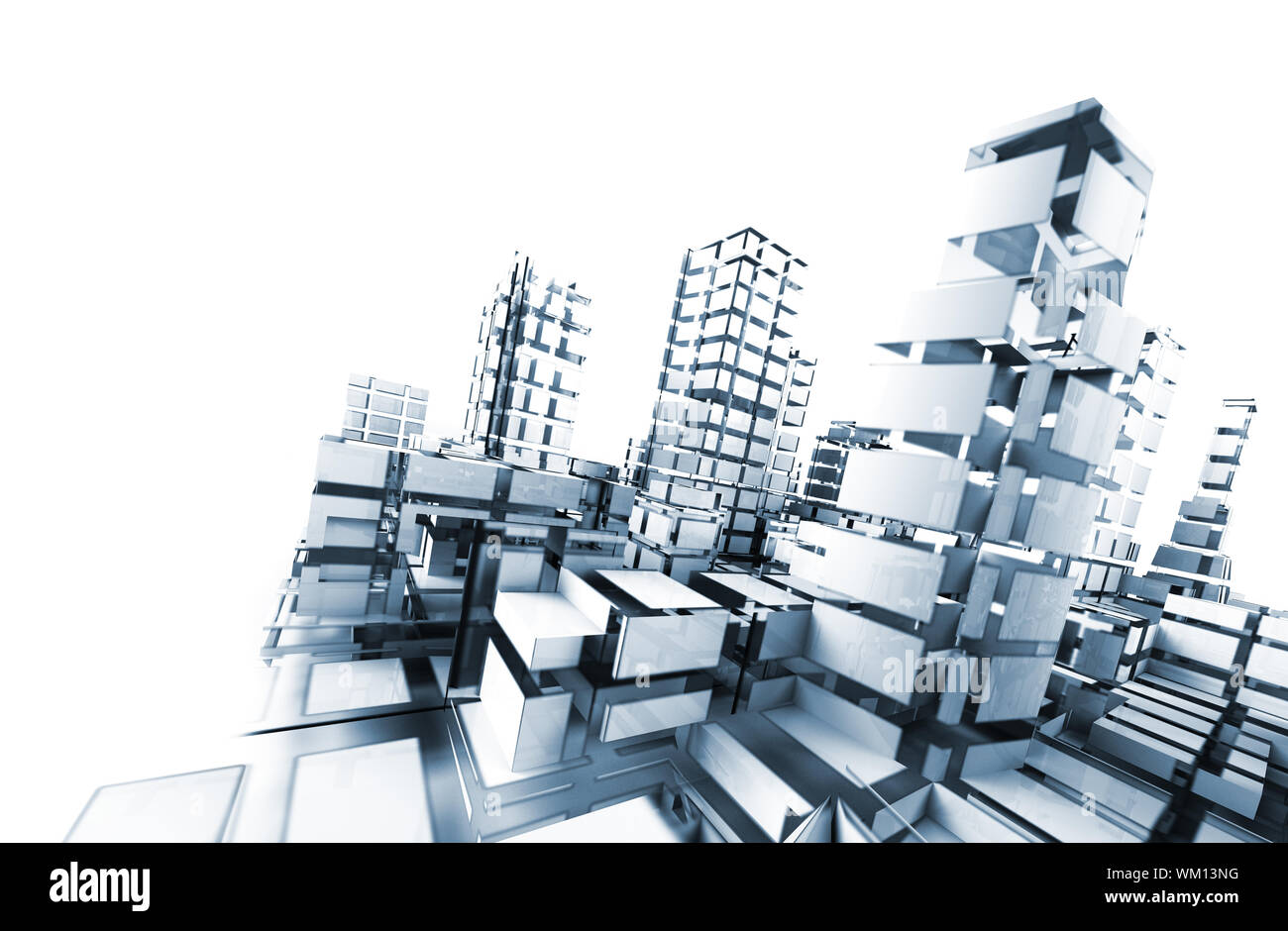 abstract architecture .technology and architecture concept Stock Photo ...