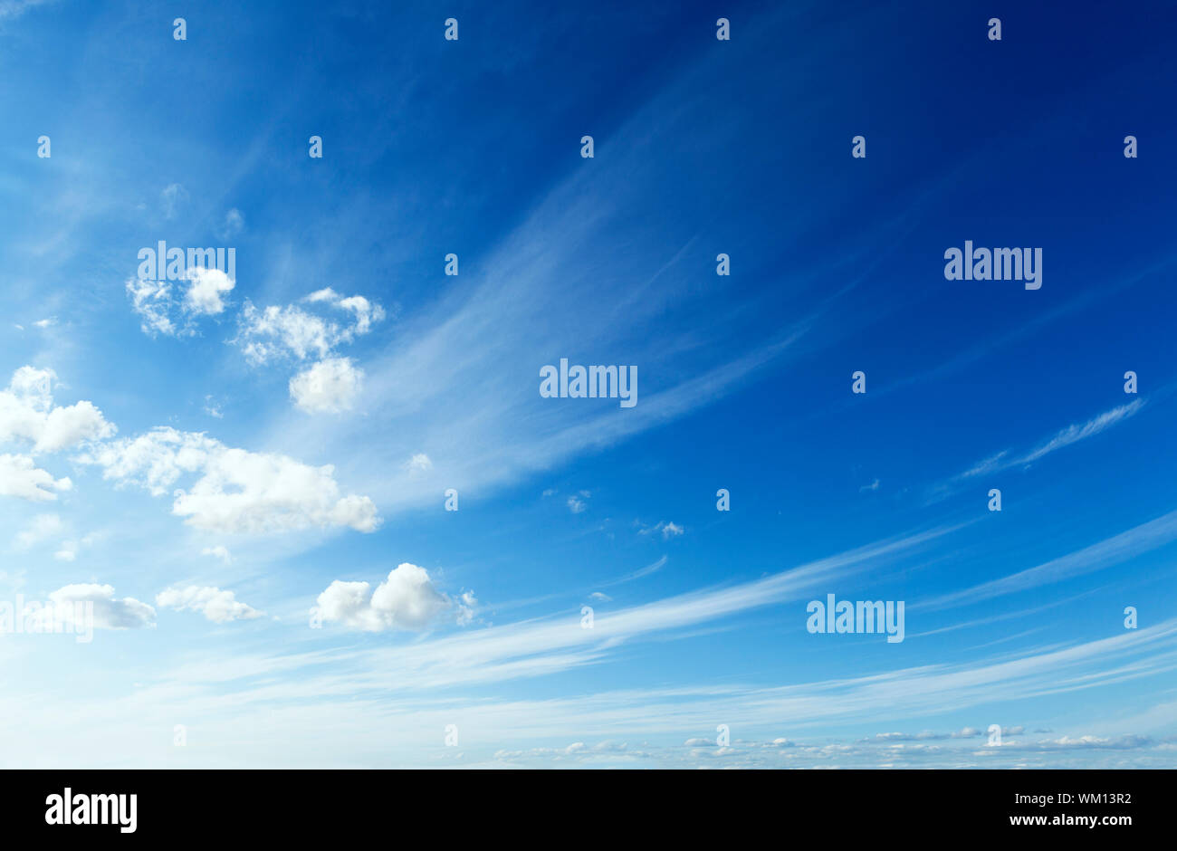 blue sky and clouds landscape Stock Photo - Alamy