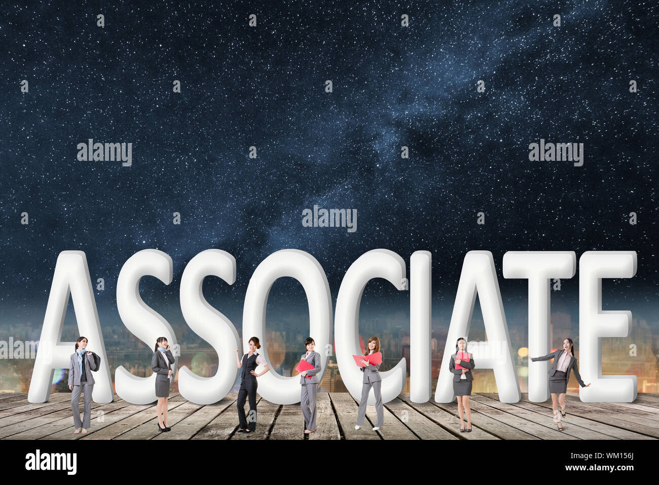 Concept of partner, friends,collaborate with group of business people ...