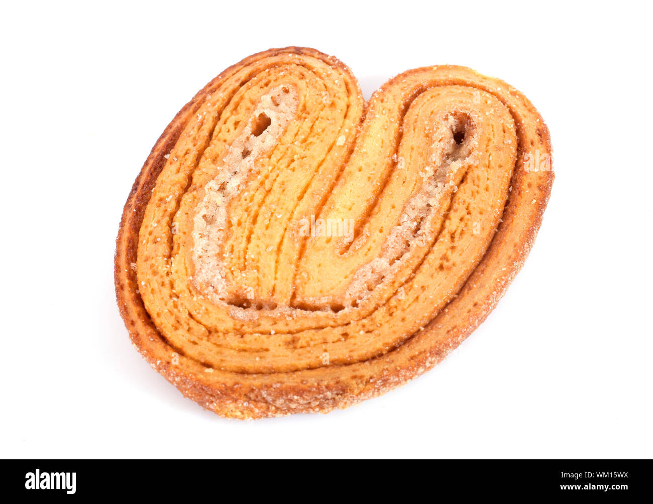 palmier cake in front of white background Stock Photo - Alamy