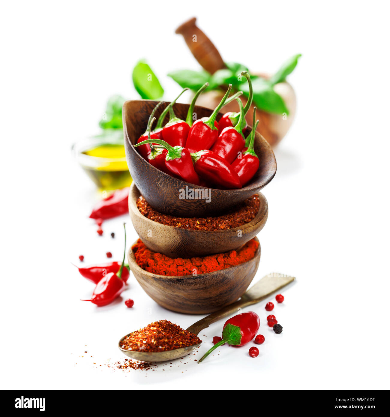 Cooking spices herbs space Cut Out Stock Images & Pictures - Alamy