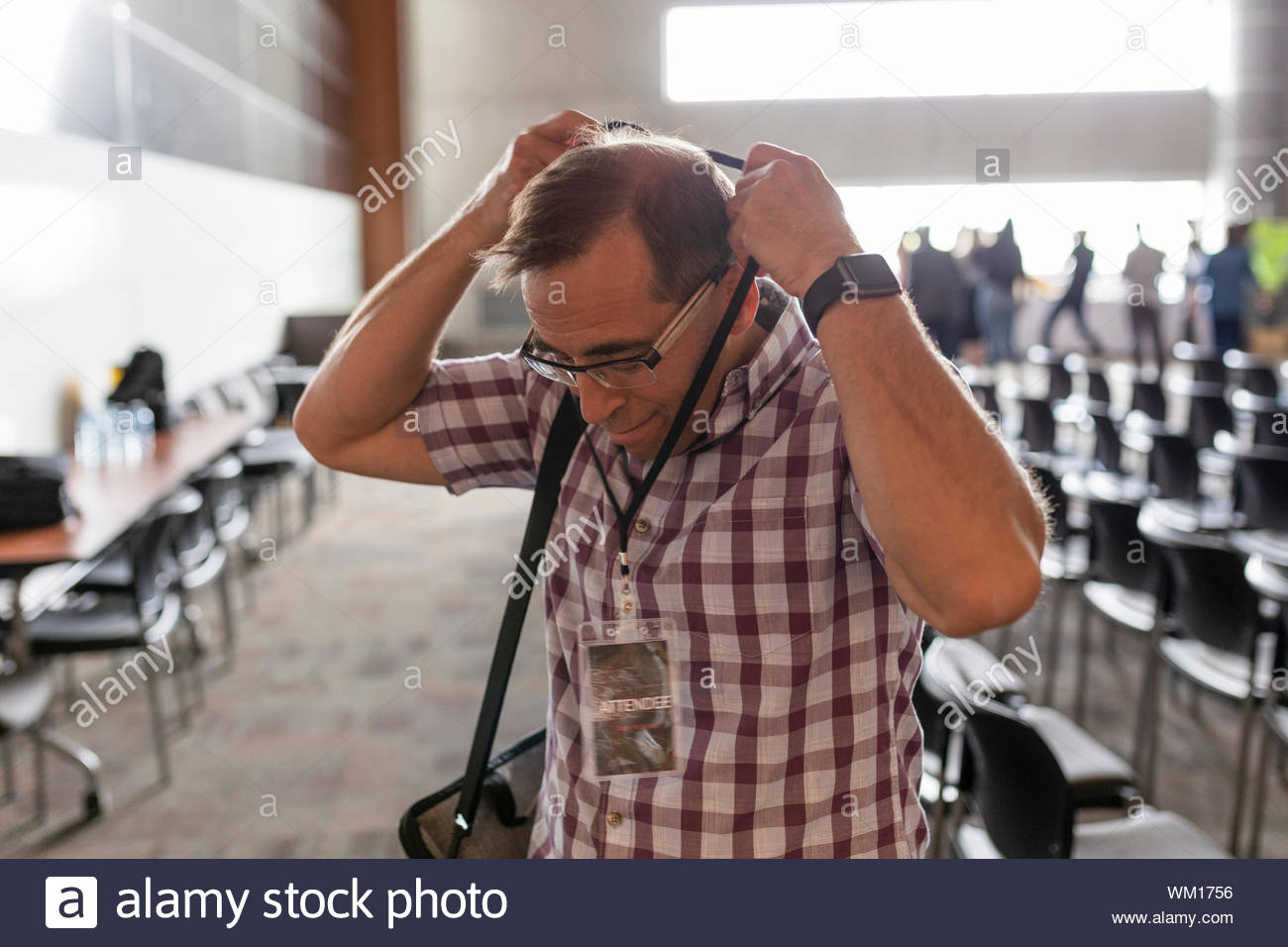 Lanyard badge hi-res stock photography and images - Alamy
