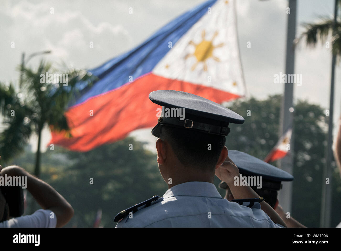 Philippines Flag High Resolution Stock Photography and Images - Alamy