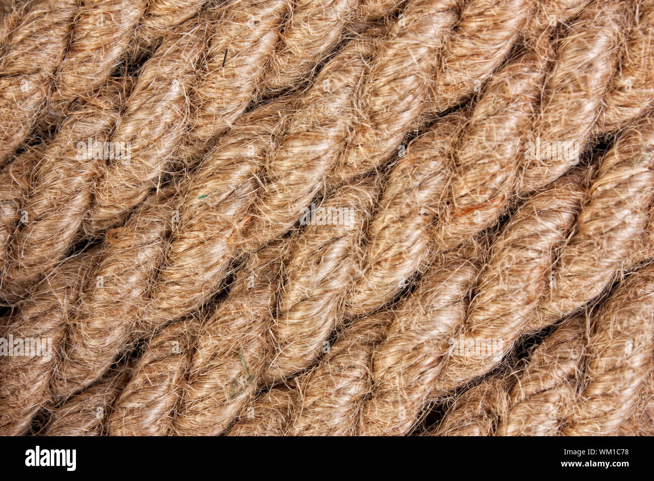 The texture of the old rope Stock Photo - Alamy