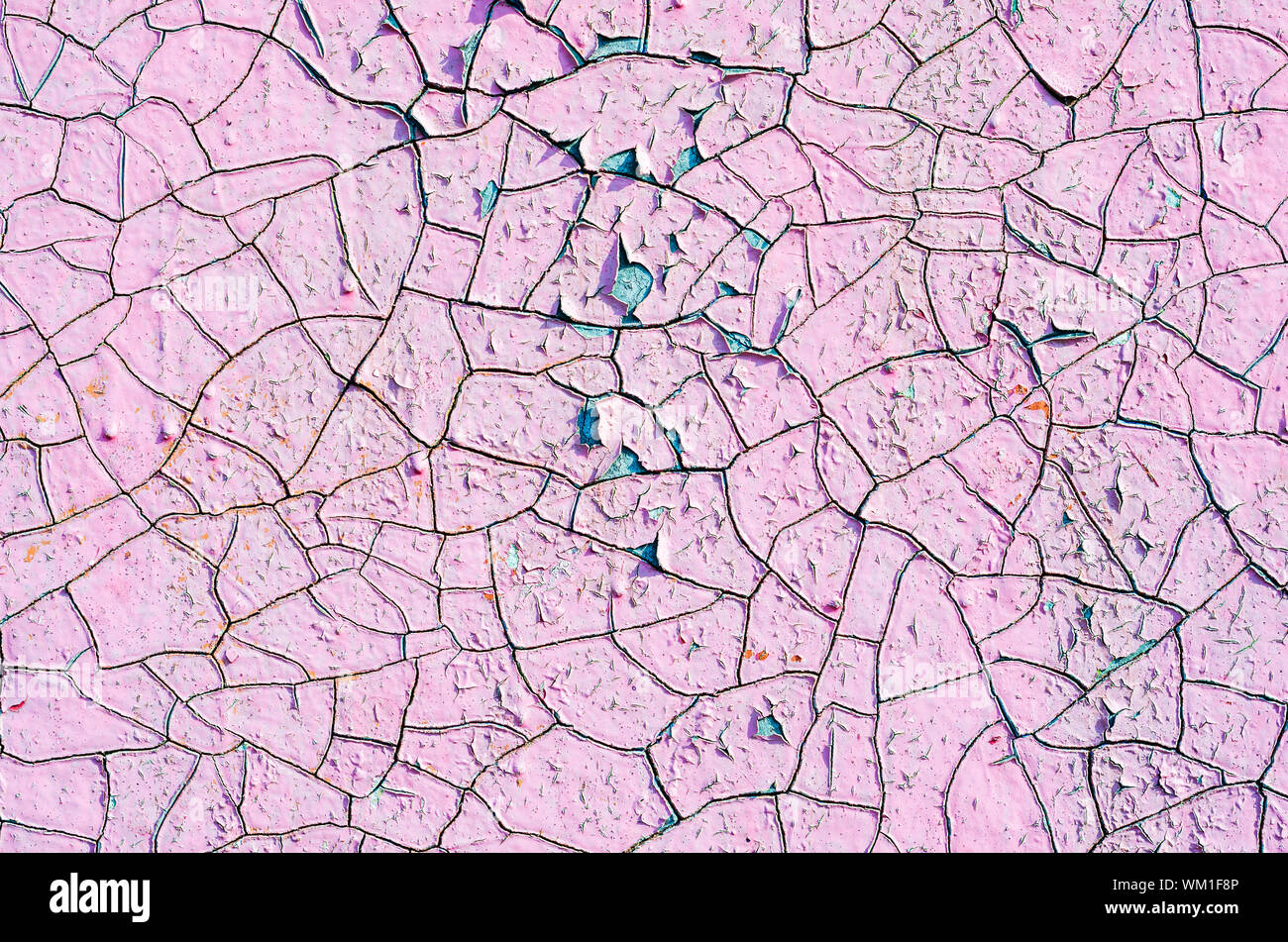 pink color cracked texture Stock Photo - Alamy
