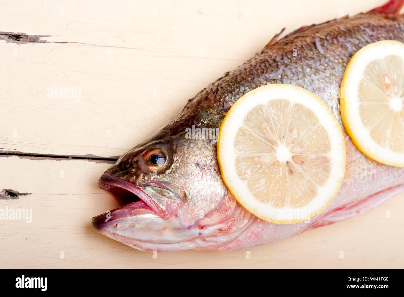 fresh whole raw fish Stock Photo - Alamy
