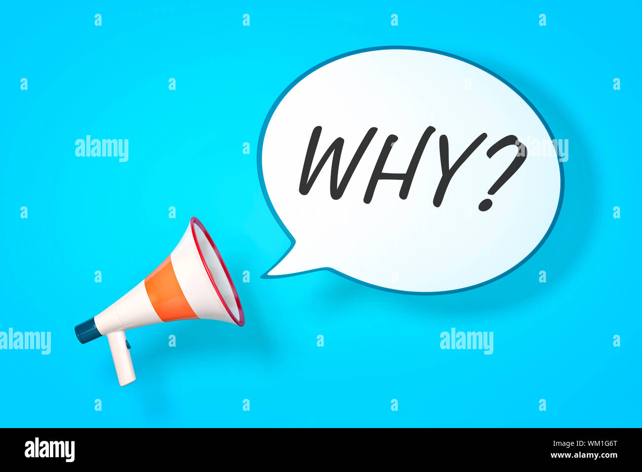Megaphone speech bubble word hi-res stock photography and images - Alamy