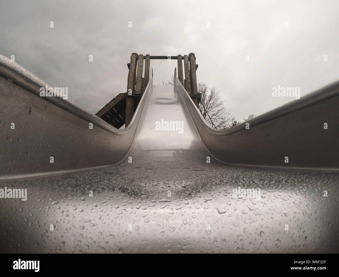 Wet slide hi-res stock photography and images - Alamy