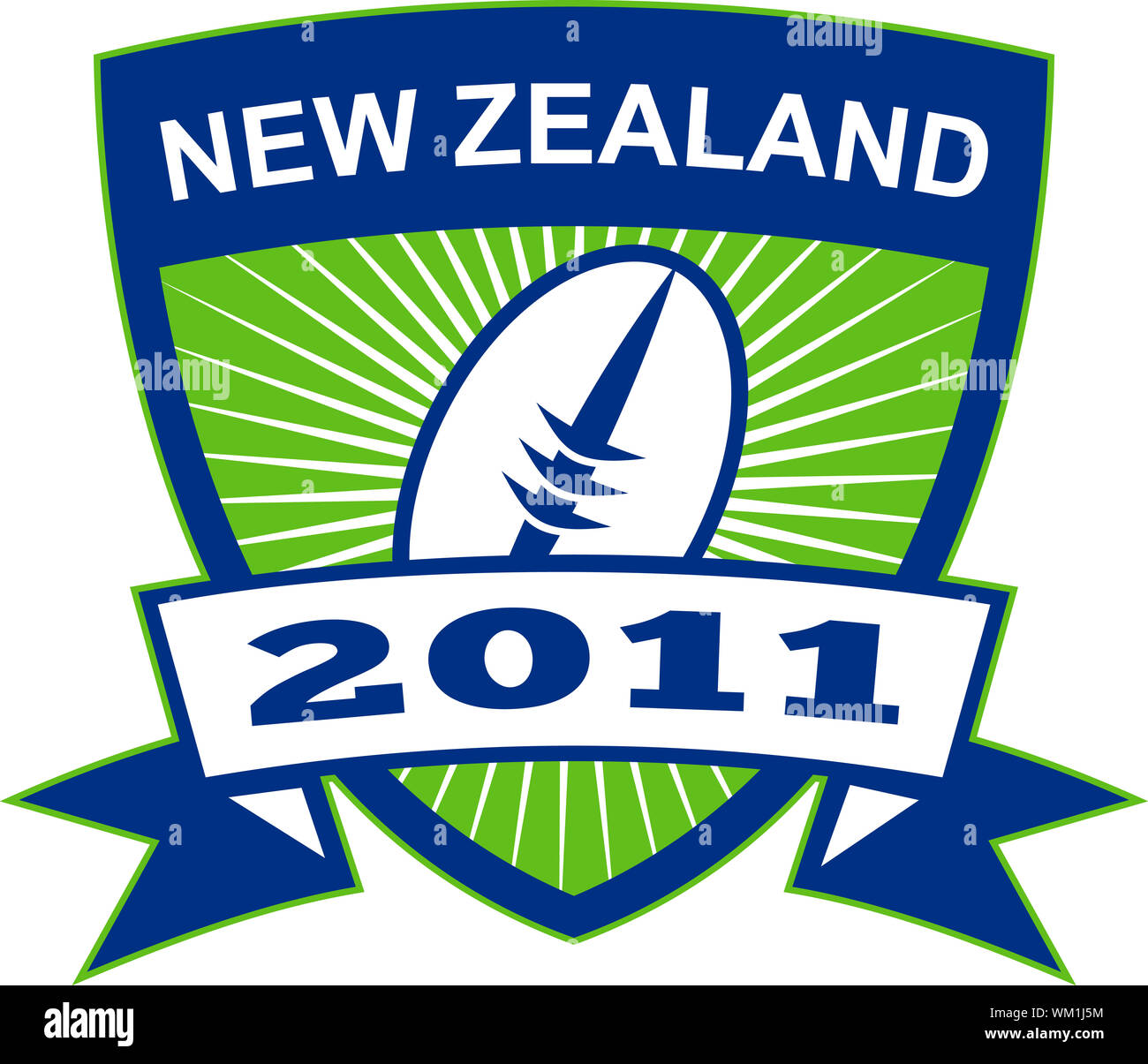 Illustration rugby ball words hi-res stock photography and images - Alamy