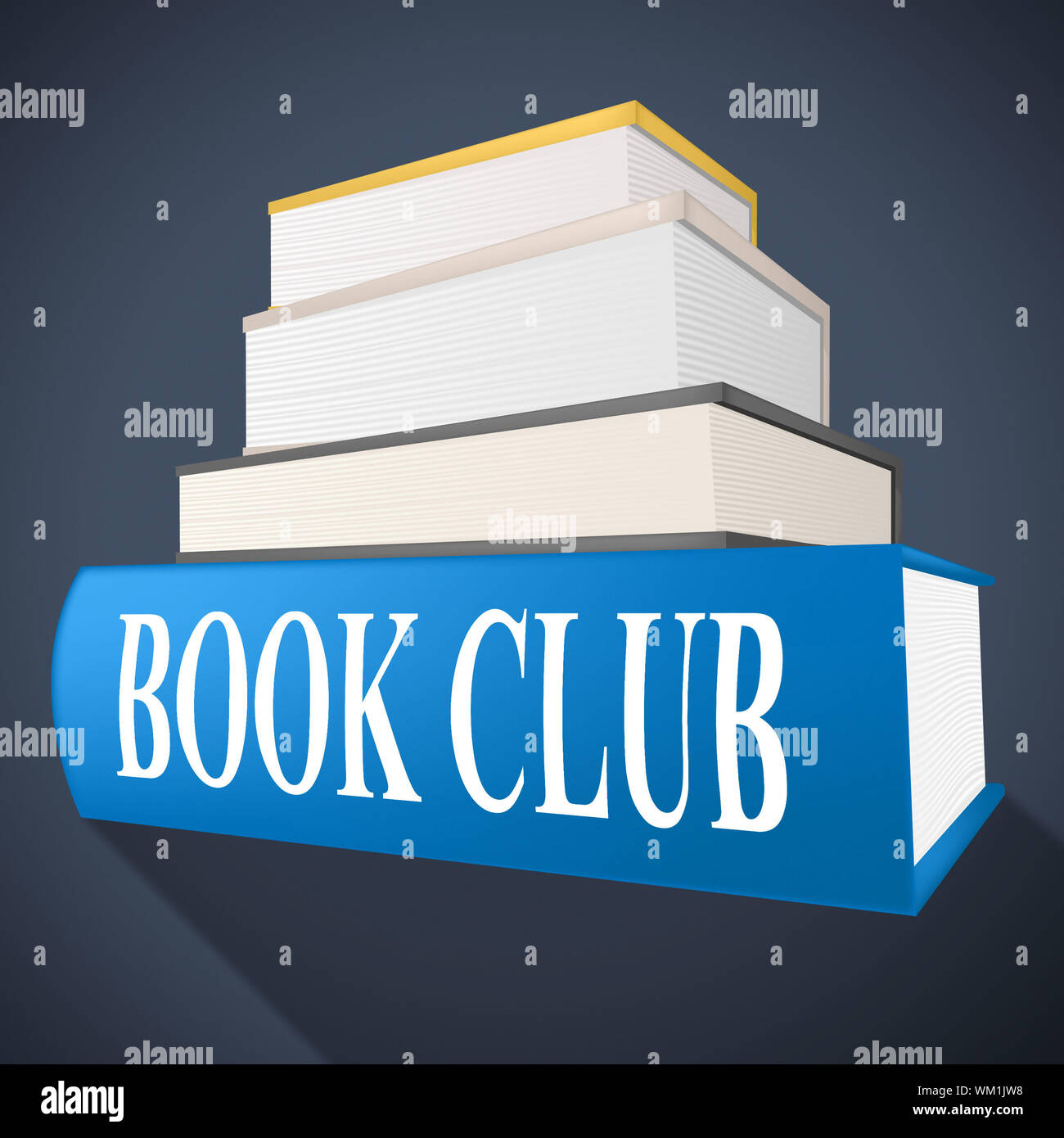 Book Club Indicating Clubs Group And Team Stock Photo - Alamy