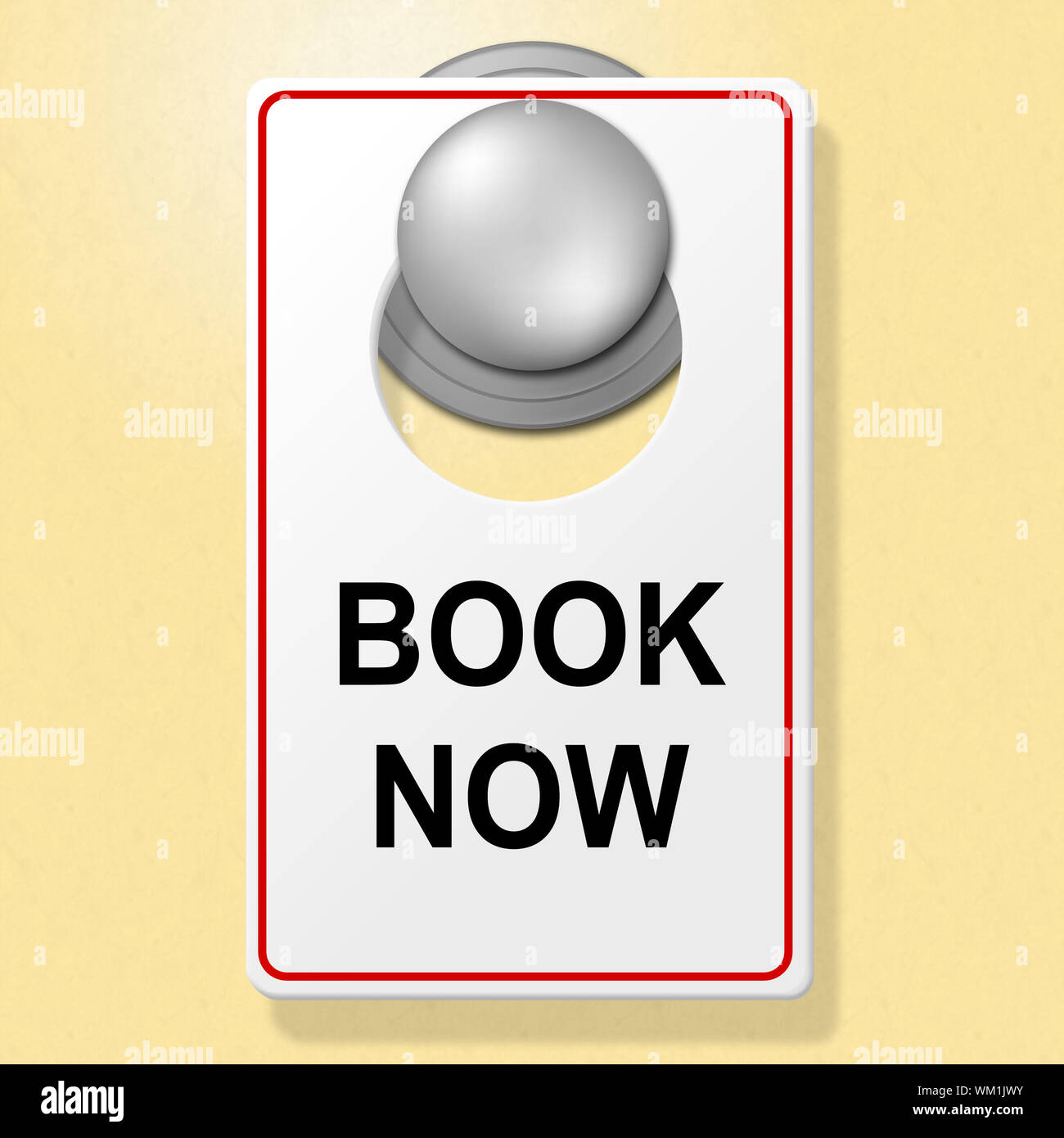 Book now sign hi-res stock photography and images - Alamy