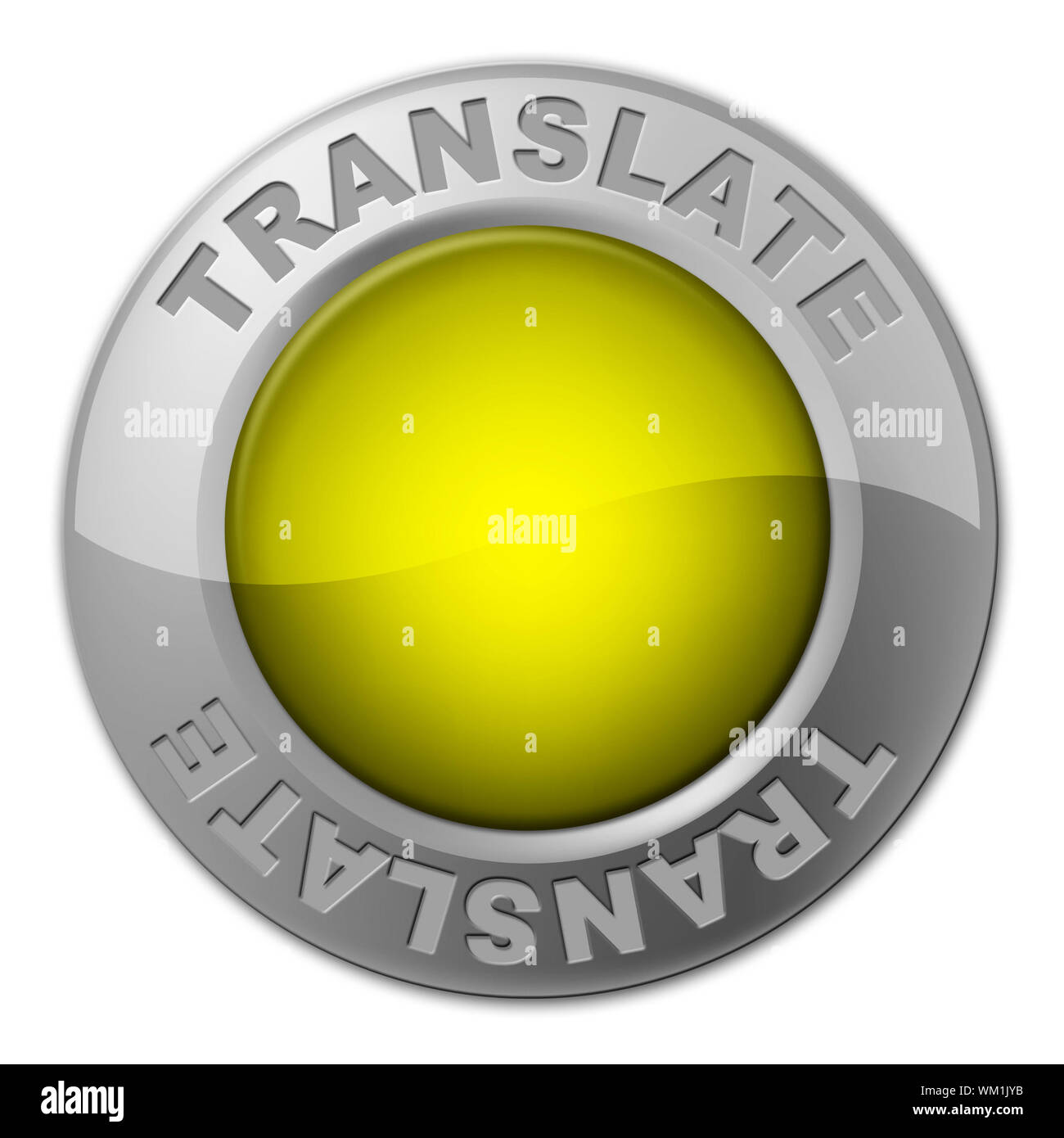 English language button Cut Out Stock Images & Pictures - Alamy