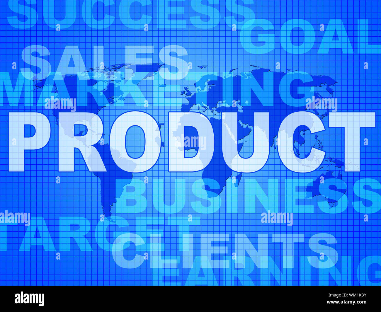 Product Words Indicating Made In And E-Commerce Stock Photo - Alamy