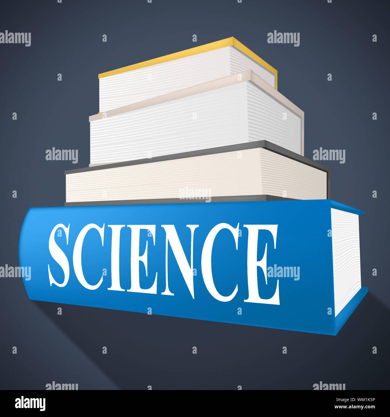 Science Book Indicating Textbook Physics And Fiction Stock Photo - Alamy