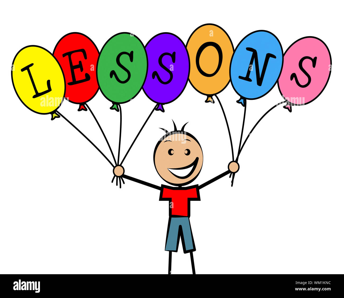 Lessons balloons hi-res stock photography and images - Alamy