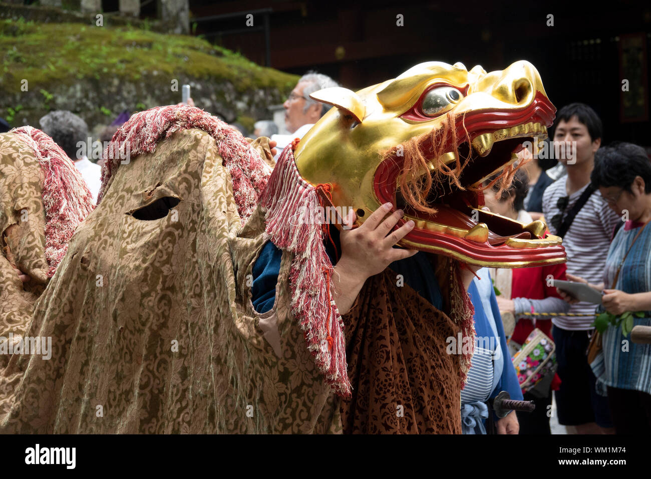 The Procession of 1000 Samurai, Toshogu Shrine, Nikko, Japan Stock ...