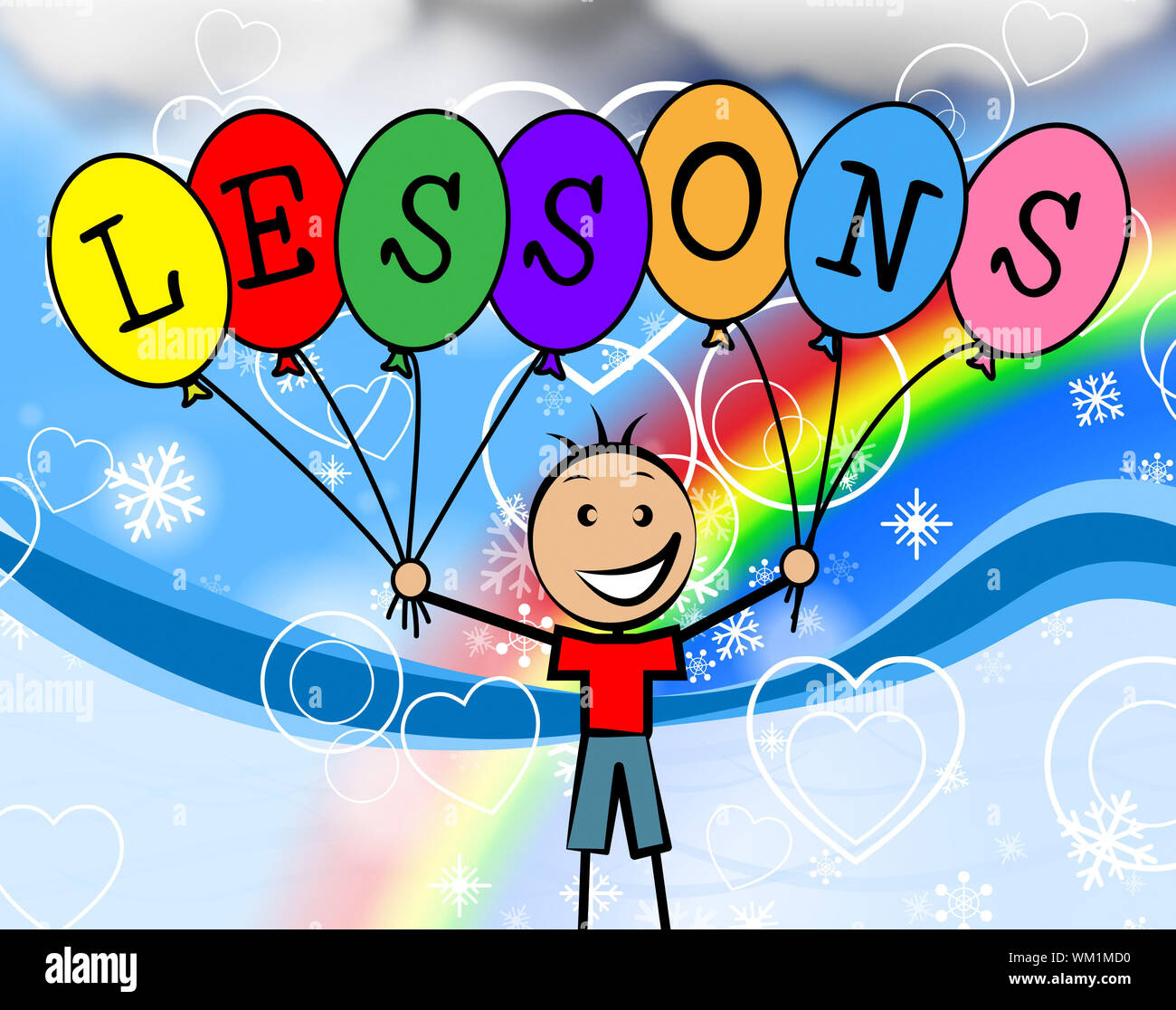 Lessons balloons hi-res stock photography and images - Alamy