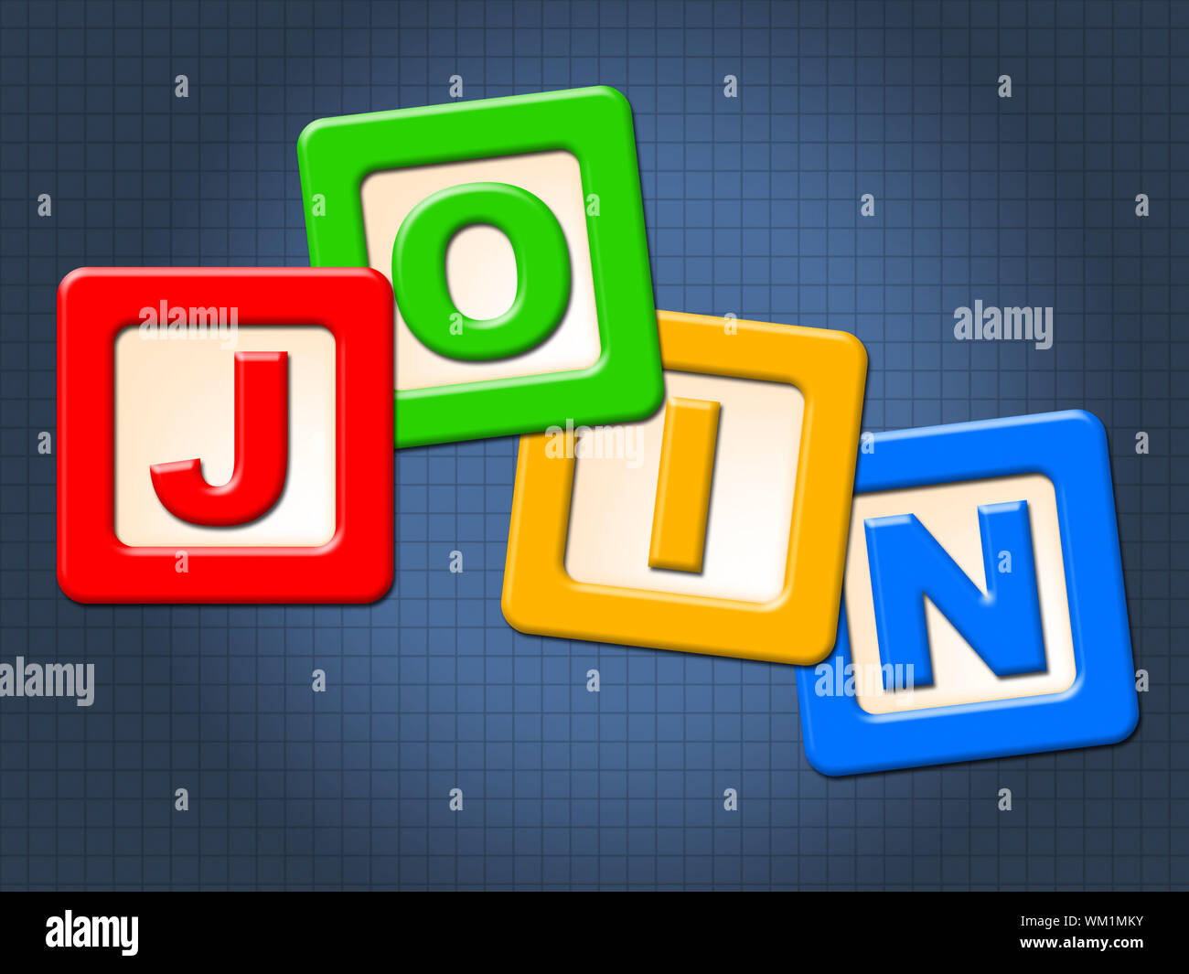 Join kids blocks hi-res stock photography and images - Alamy