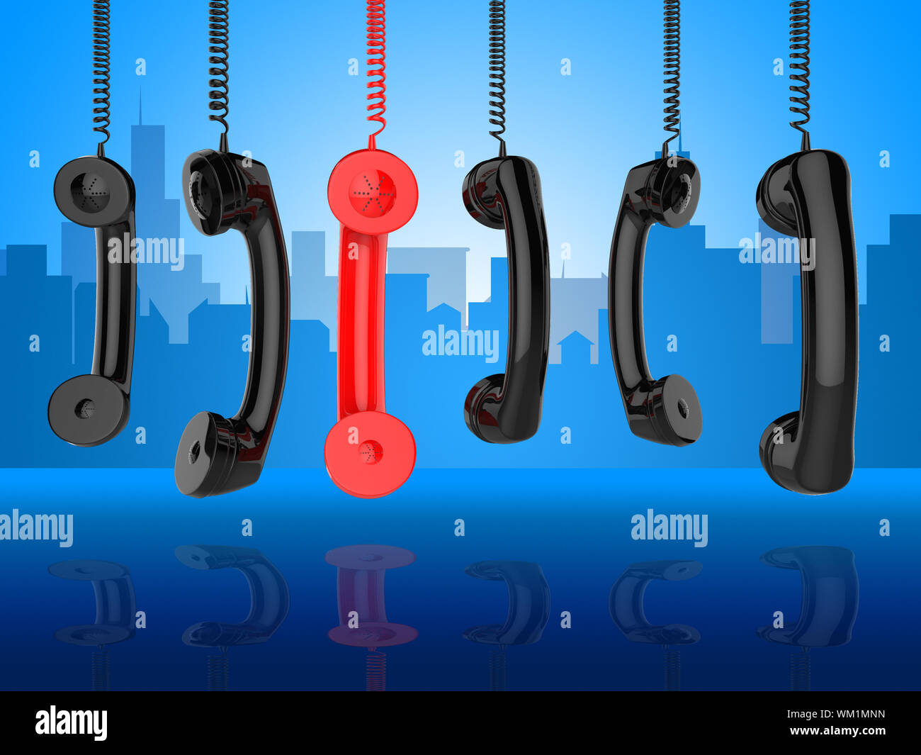 Contact Us Representing Phone Call And Communicating Stock Photo - Alamy