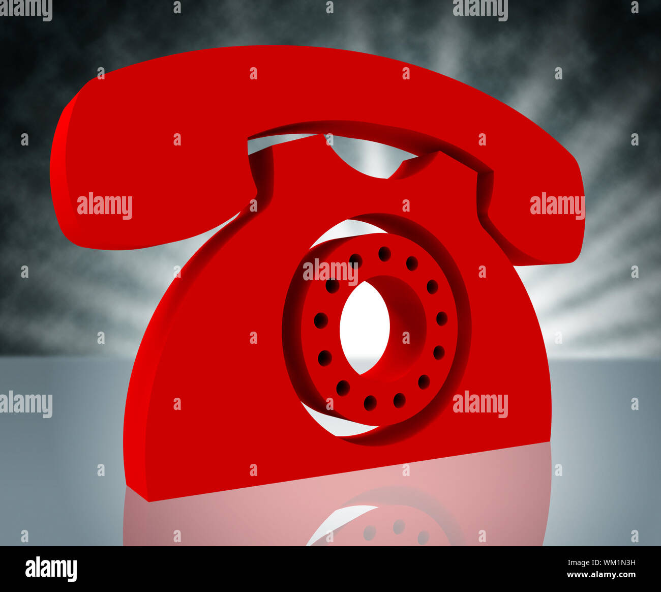 Telephone Call Meaning Discussion Faq And Answer Stock Photo - Alamy