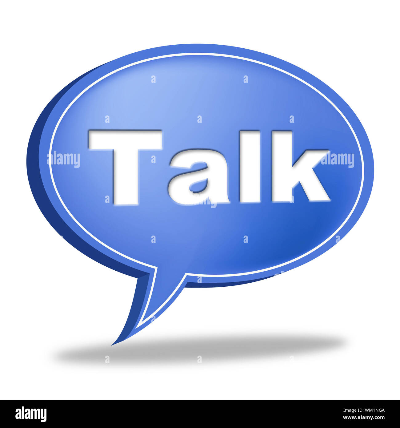 Talk Message Indicating Communication Communicating And Correspond ...