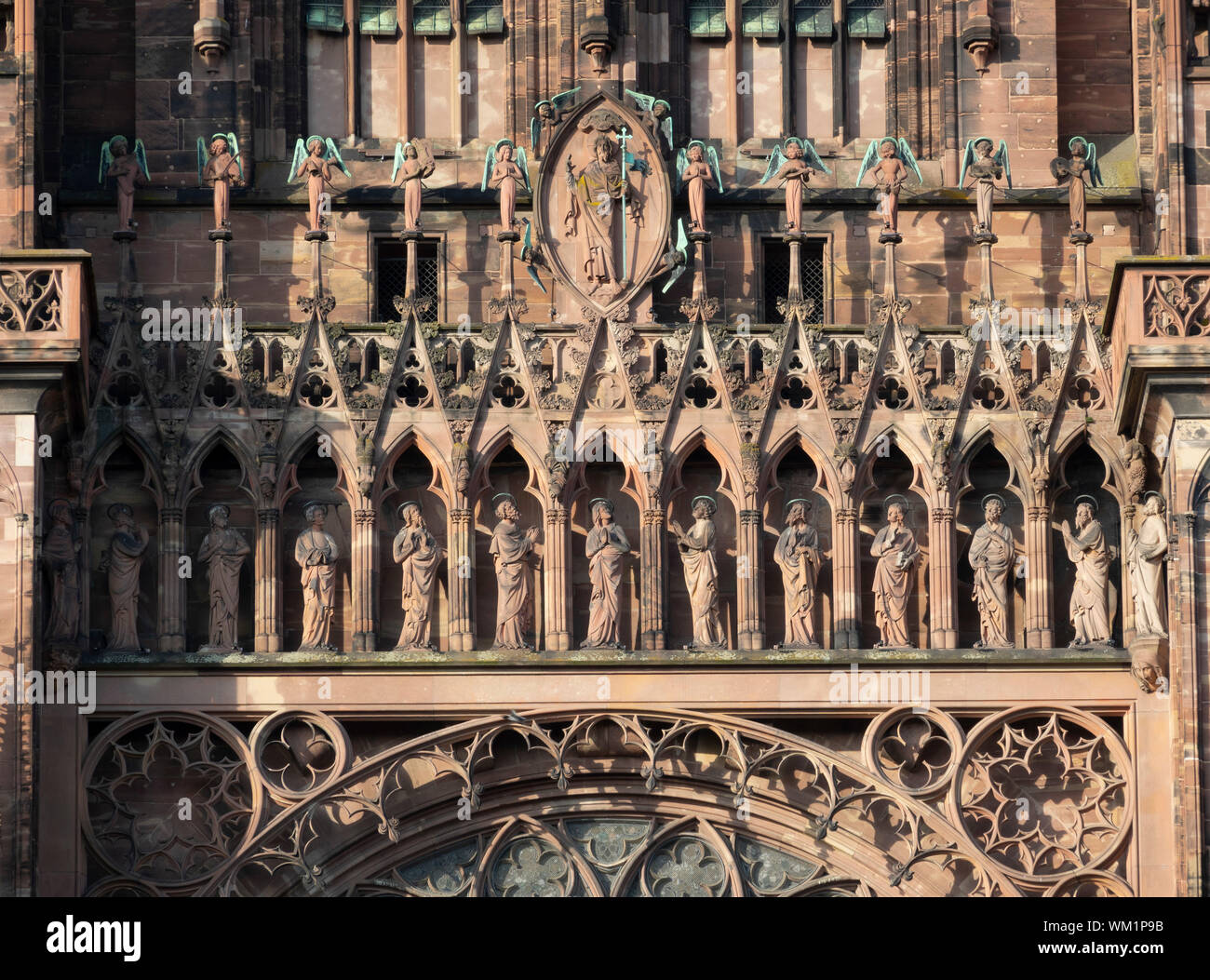 West front strasbourg cathedral hi-res stock photography and images - Alamy