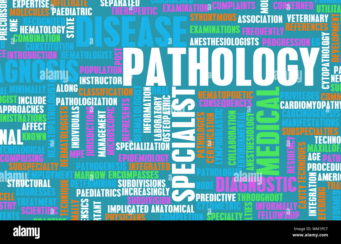 Pathology or Pathologist Medical Field of Science Art Stock Photo - Alamy