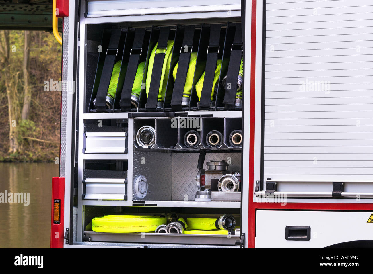 Engine hose hi-res stock photography and images - Alamy