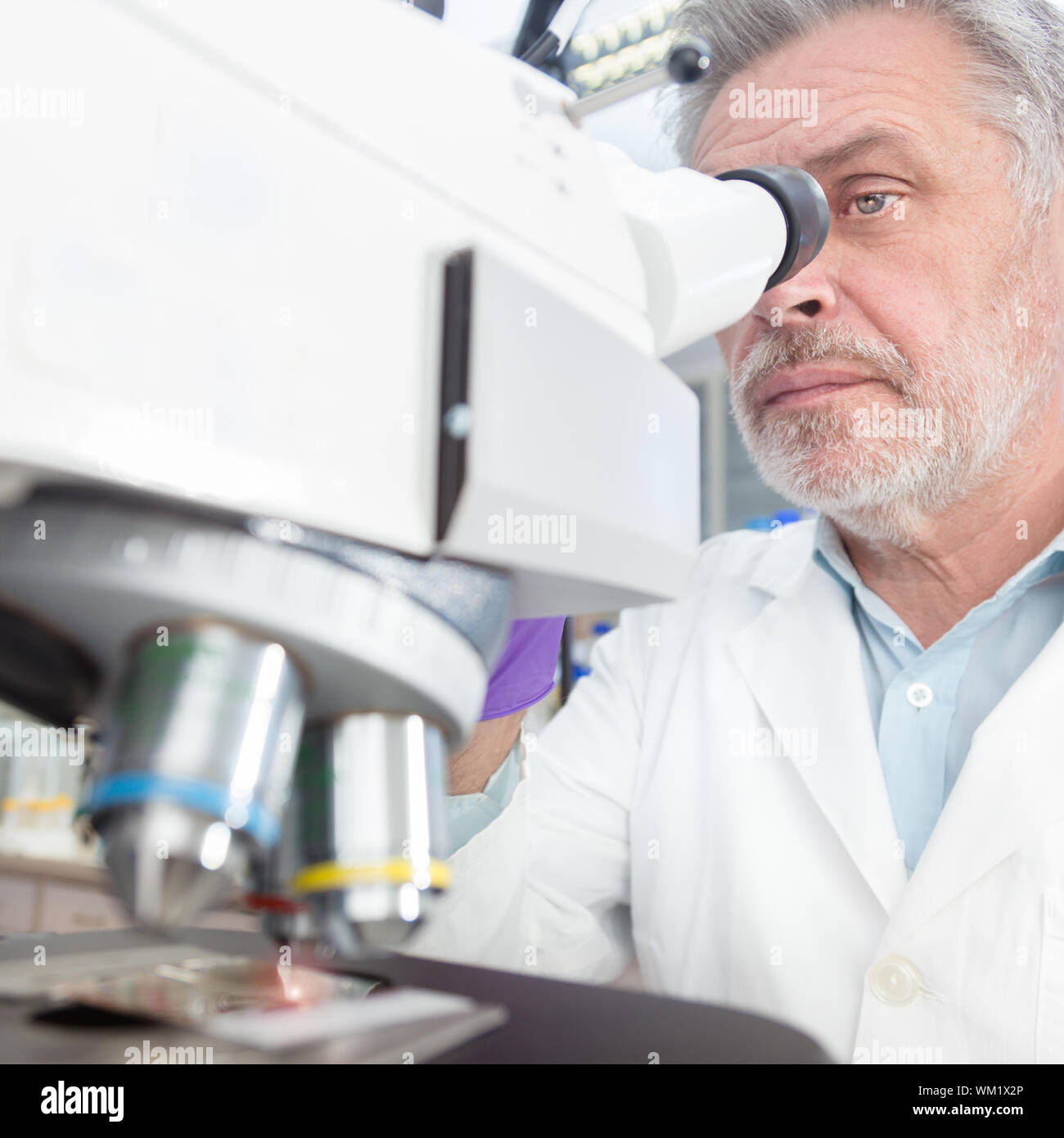 Head bio medical scientist hi-res stock photography and images - Alamy