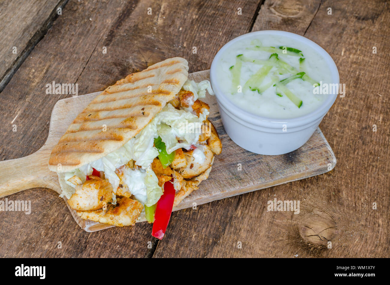 Gyros herb hi-res stock photography and images - Alamy