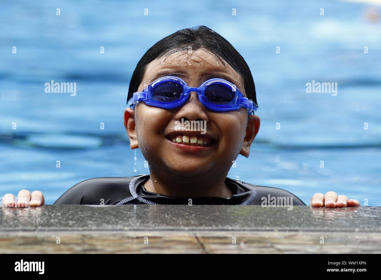 Swimming pool body part hi-res stock photography and images - Alamy