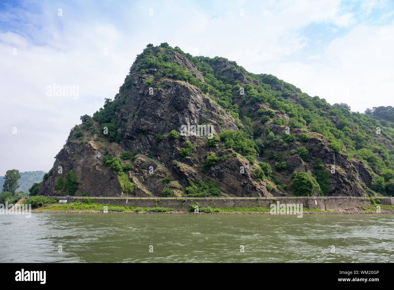 Lorelei Rock, River Rhine, Germany Stock Photo - Alamy