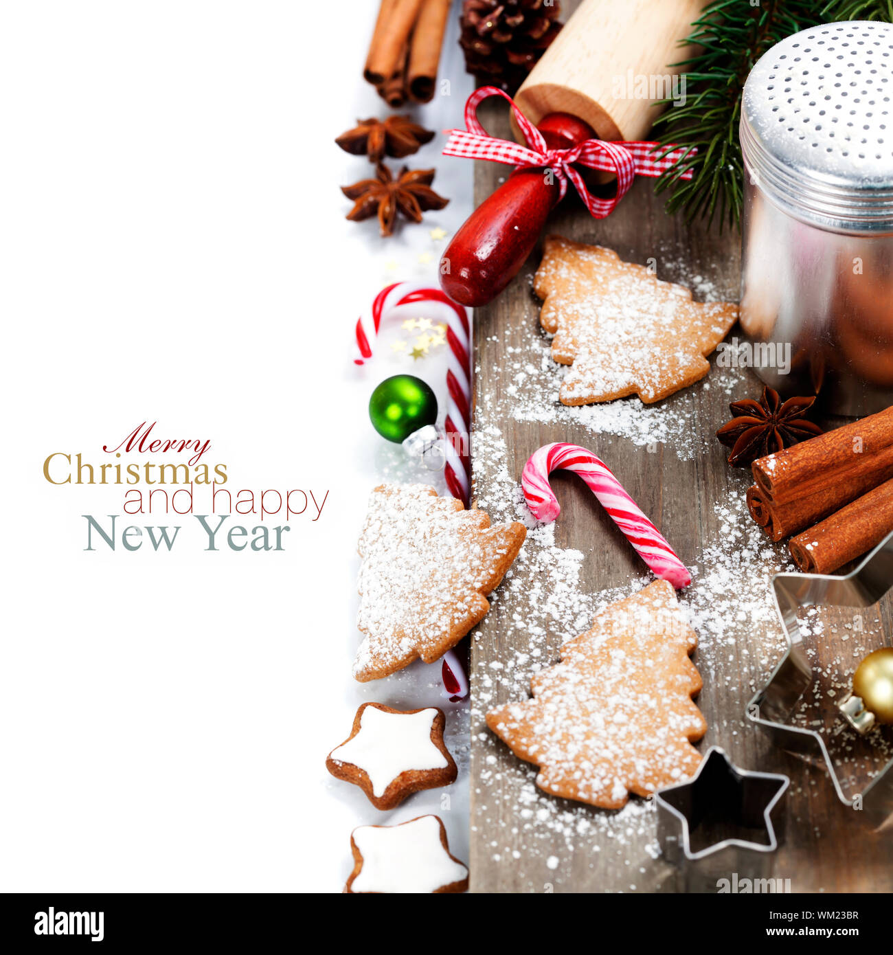 the process of baking cookies at home Stock Photo - Alamy